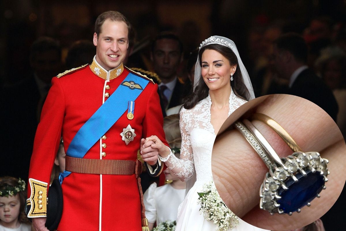 Is Kate Middleton's Rose Gold Ring Her Engagement Ring from Prince ...