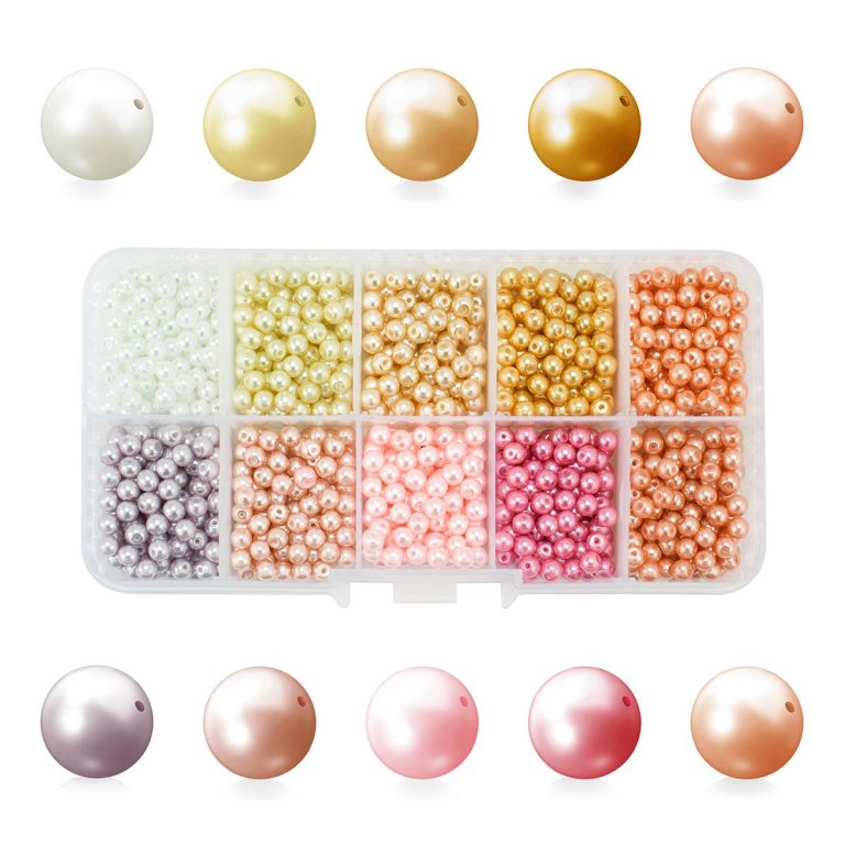 BEADNOVA Natural Rose Quartz Beads Natural Crystal Beads Stone Gemstone ...